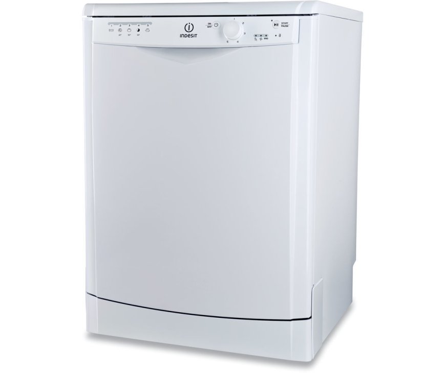 Indesit Vaatwasser wit 60cm met 5 programma's - Witgoedbedrijf.nl